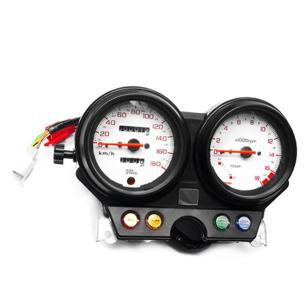 ■参考適合車種■・メーカー：ホンダ・車種：ホーネット250・年式：1996年〜・カラー：ホワイトパネルホーネット250 社外品 新品メーター 96-98 ホワイトパネルメーターの経年変化による劣化、転倒による傷などが気になってきてはいません...