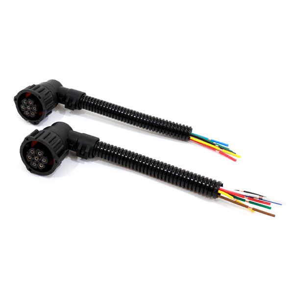 【適合車種】ボルボ FHスカニアUDトラックス クオン(現行)UD パーフェクトクオン7ピンタイプになります。【サイズ】配線は約20cmになります。1台分(2個)になります。UD トラックス 新型 17 クオン スカニア ボルボ FH テー...