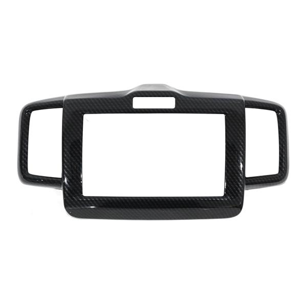 ■参考適合車種■・メーカー：ホンダ・車種：フリード・型式：GB3/GB4・カラー：黒カーボン調◆セット内容：ナビフレームカバー：1個ナビフレームパネル！施工済みの両面テープでかんたん取付です。取付面の油分や汚れを取り除き、仮合わせで位置を確...