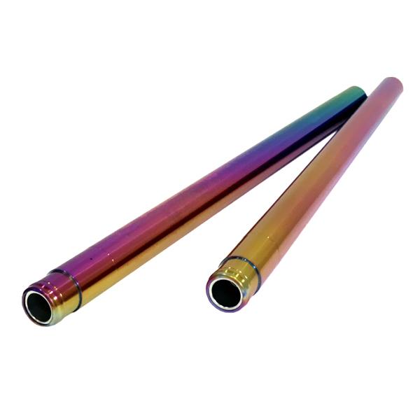 【サイズ】外径約41mm全長約560mm【カラー】チタン【適合車種】VFR400 NC30 後期用・純正対応です。・リプロ品になります。※型式、年式によってお取り付け出来ない場合がございますので、必ずご自身のバイクのサイズを確認してからご入...