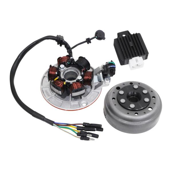 【商品情報】■セット内容・全波レギュレーター・ジェネレーター・軽量アウター※取扱説明書はありません【適合車種】モンキー ゴリラ等横型エンジン車用他車種は落札者様で御調べ下さい。モンキー ゴリラ レギュレーター ジェネレーター 軽量アウターお...