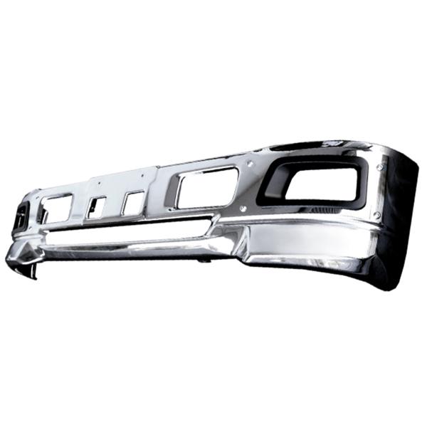 ■参考適合車種■・メーカー：いすゞ・車種：07エルフ・年式：平成19年1月〜・材質：スチール クロムメッキ・サイズ：幅約167.5cm / 縦約32cm◆セット内容：・フロントバンパー本体※ボルト類は付属しておりません※車体に合わせて必要な...