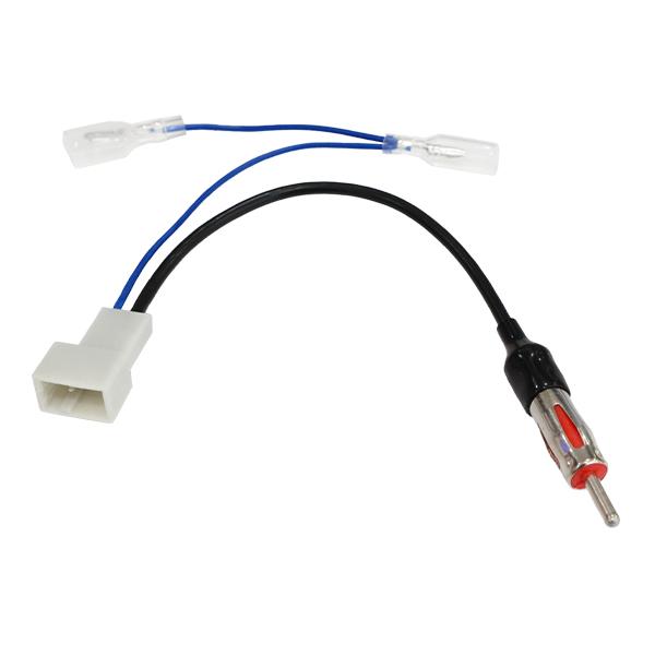 ・変換タイプ：ホンダ車用ラジオアンテナ→JASOラジオアンテナ・互換メーカー商品：ENDY EVC-3802ホンダ車用ラジオアンテナコネクターを標準ラジオアンテナプラグ(JASO規格)に変換する商品です。■送料：350円（ストア指定配送方法...