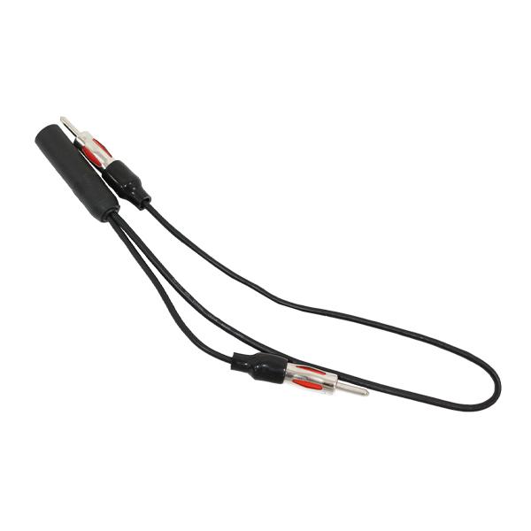 ■参考適合車種■・メーカー：汎用・互換メーカー商品：ENDY EVC-2802 、 ナビック NPC-136 NPC-136ラジオアンテナプラグ（標準）を2分配します。ラジオアンテナを分配し、一方はデッキへ、一方はVICS用などに■送料：3...