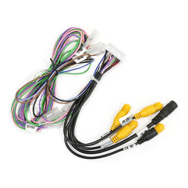 ■参考適合車種■・メーカー：パナソニック Panasonic・機種：CN-RA04D車両 AV インターフェースコード映像出力コード、映像音声入力コード、オプションカメラ入力コードを装備しているコードです。 後席モニターやビデオカメラなどを...