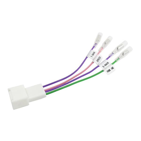 ■参考適合車種■・メーカー：スズキ・車種：スペーシアギア・型式：MK53S・備考：※必ず現車でコネクター形状をご確認頂きますようお願い致します。※未使用の配線は必ず絶縁処理お願いします。車速信号 リバース信号 パーキング信号をカプラーオンで...