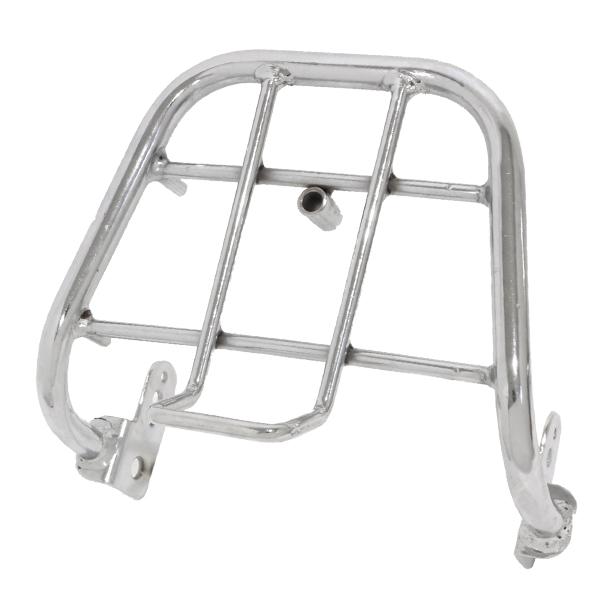 ■参考適合車種■・メーカー：カワサキ KAWASAKI・車種：250TR・年式：2002年〜2013年・カラー：クロームメッキバイク用 リアキャリア キャリアーラックメーカーでは、完売が続出している人気商品です。ツーリングやキャンプ時など、...