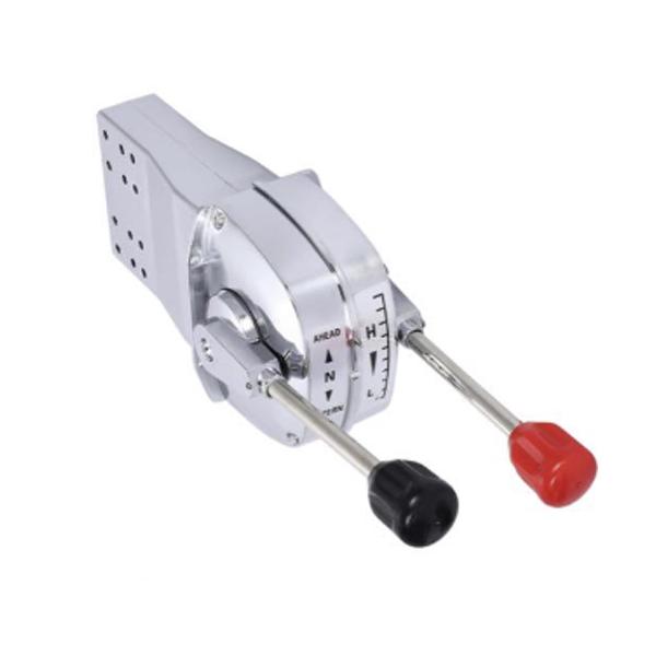 ・商品仕様：■サイズネジ穴径：8mmネジ穴間隔：8.5mmストローク：56mm、75mm、96mmクラッチ：25-28mm32-38mm45-48mm船舶用 リモコンレバー/コントロールボックスステンレス製のため防錆はもちろん耐久性にも優れ...