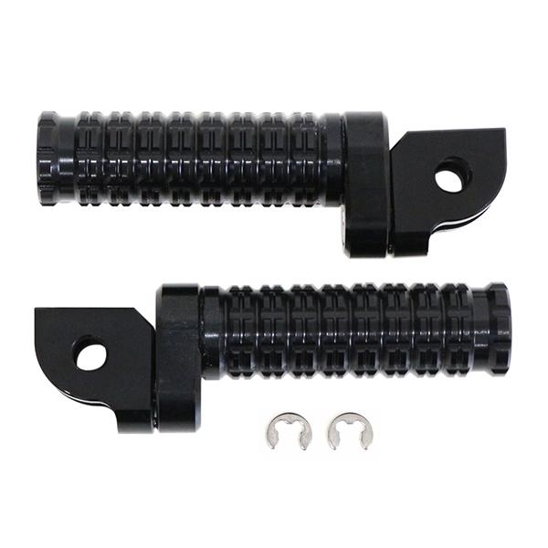 ・商品仕様：【商品サイズ】全長(取付け部含む）約120mmステップ長 約78mmステップ直径 約24mm【素材】アルミ アルマイト表面処理【カラー】ブラック【適合車種】ヤマハ YZF-R25 YZF-R3 YZF-R1 YZF-R6 MT-...