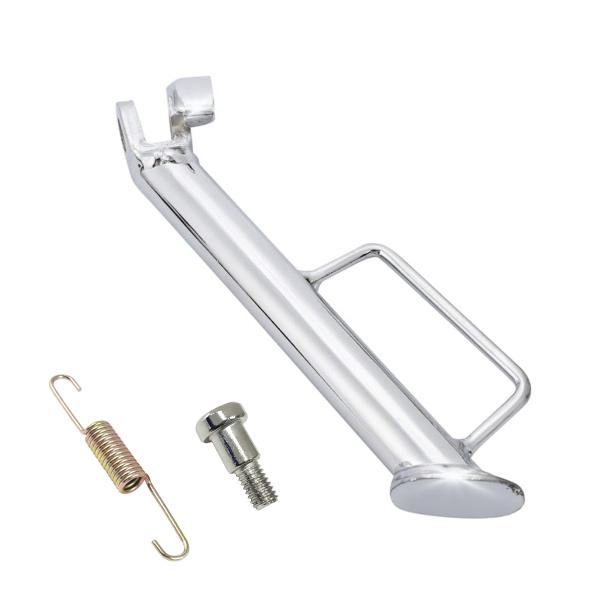 ・商品仕様：【カラー】 シルバー【適合車種】 ヤマハ 4st ビーノ SA26J/SA37J 4st ジョグ SA36J/SA39J【適合純正部品番号】5ST-F7311-00 ※ボルト、ナット、スプリング付属 車種によってはサイドカバーに...