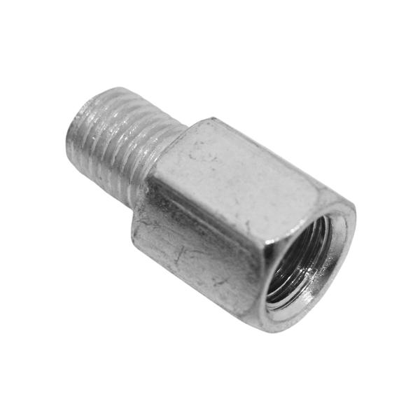 ■商品詳細■・商品仕様：【適合車種】汎用品 逆ネジ10ｍｍミラー用（車体側正ネジ10ｍｍ）【カラー】シルバー■セット内容ミラー変換アダプター 1個この変換アダプターをミラー本体と車体の間に取付ければお気に入りのミラーがあるけどサイズが違って...