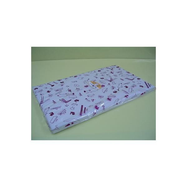 サイズ：４８×３０ｃｍ※商品は白の無地です。柄はビニールに印刷されたものです。