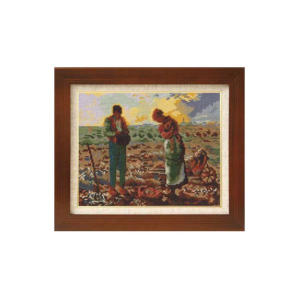 <出来上がり寸法>額外径：縦42cmx横49cm、額内径：縦33cmx横40cmマット内径：縦28.5cmx横35.5cm<キット内容>25番ししゅう糸No.3000布 ジャバクロス中目(ベージュ)クロス針カラー図案...