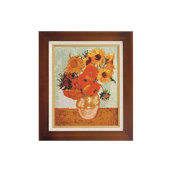 <出来上がり寸法>額外径：縦49cmx横42cm、額内径：縦40cmx横33cmマット内径：縦35.5cmx横28.5cm<キット内容>25番ししゅう糸No.3000布 ジャバクロス中目(クリーム)クロス針カラー図案...