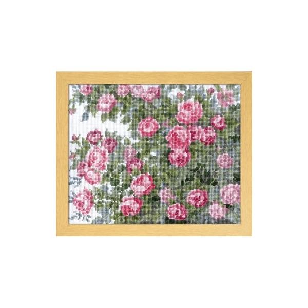 <出来上がり寸法>額外径:約４１.８cm×３５.１cm額内径:約３６.４cm×２９.７cm<デザイン>オノエ・メグミ<キット内容>２５番ししゅう糸（綿１００％）?３０００布（ジャバクロス中目）(綿１００％...