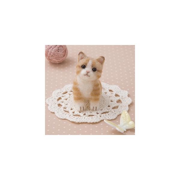 Point1　羊毛キット犬猫シリーズで人気の須佐先生デザインPoint2　いろんな角度からの写真つき●サイズ/高さ約7.7cm※ニードルの刺し具合によって大きさはかわってきます。●パック内容/アクレーヌ・目・テキスト●用意するもの/【フェル...