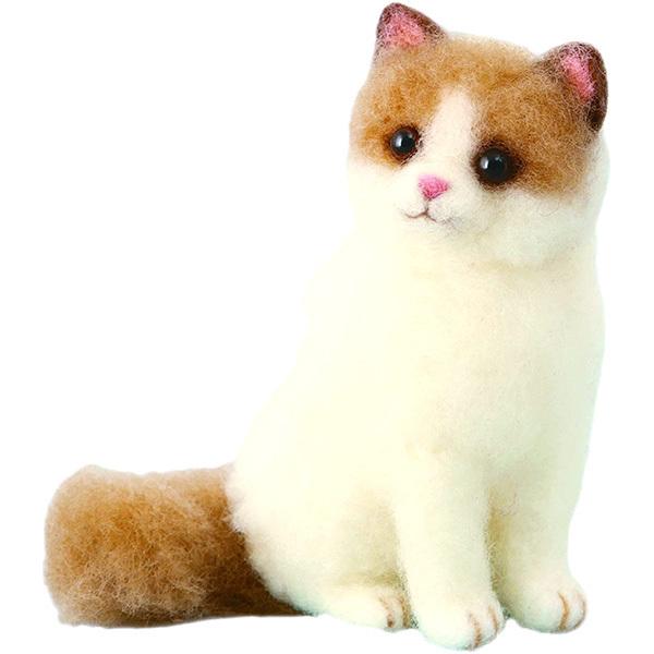 アクレーヌでつくるDOG&amp;CATPoint1　羊毛キット犬猫シリーズで人気の須佐先生デザインPoint2　いろんな角度からの写真つき■サイズ/(高さ)約9cm　※ニードルの刺し具合によって大きさはかわってきます。■パック内容/アクレ...