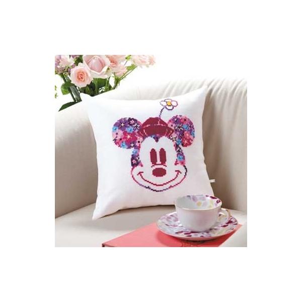 <出来上がり寸法>約縦30cmx横30cm<キット内容>25番ししゅう糸No.5500布 ジャバクロス細目(オフホワイト)クロス針プリントネームカラー図案付説明書<打込目数>11カウント／１インチ・約45...