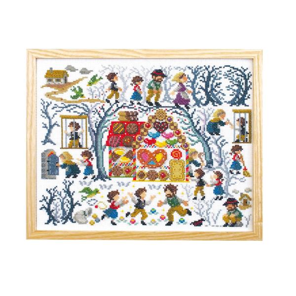 人気刺しゅう作家Nitkaさんとのコラボレーションキット第２弾幼い頃、誰もが一度は夢見た童話の世界をクロス・ステッチで表現しました。14カウントのアイーダを使用した、刺しごたえのあるキットです。クロス・ステッチに没頭するとともに、物語の世界...