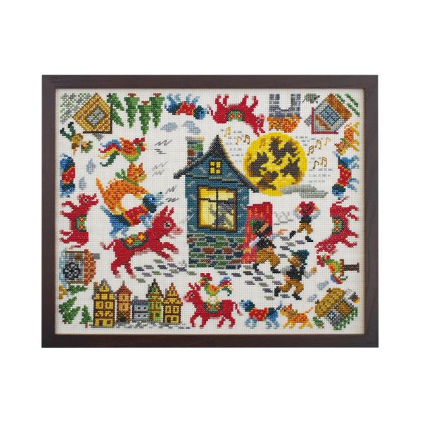 人気刺しゅう作家Nitkaさんとのコラボレーションキット第２弾幼い頃、誰もが一度は夢見た童話の世界をクロス・ステッチで表現しました。14カウントのアイーダを使用した、刺しごたえのあるキットです。クロス・ステッチに没頭するとともに、物語の世界...