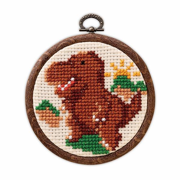 初級者向けクロス・ステッチキットで定番な「かんたんクロス・ステッチ」のシリーズに新柄が追加。14ケのデザイン展開でお好みのデザインをお選びいただけます。専用フープ付きで作り終えた作品はフープに仕立ててインテリアとして飾れます。【初級者おすす...