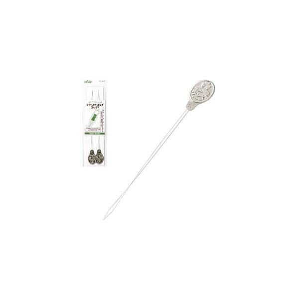 フリーステッチングニードルに糸をセットするスレダーの別売商品です。（2本組）本体：2本入＜パッケージサイズ＞50×185×3mm＜本体サイズ＞長さ：約155mm規格■生産地：タイ■素材・成分：アルミニウムステンレス（線材）