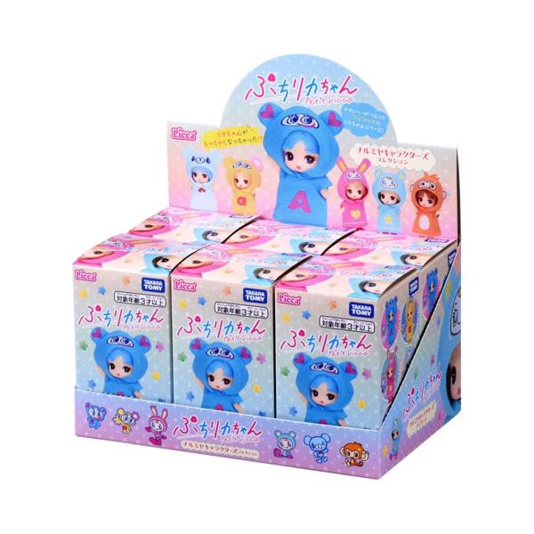 ぷちリカちゃん ナルミヤキャラクターズコレクション DP-BOX [1ボックス=6個入り] 【ディスプレイボックス 着せ替え人形 本体 グッズ プレゼントギフト 玩具】リカちゃんがちっちゃくなっちゃった！？ ぷちサイズのリカちゃんシリーズ「...