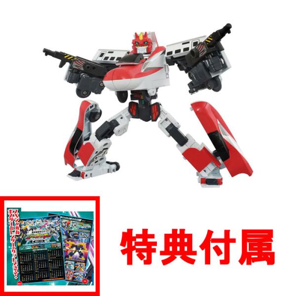 プラレール 新幹線変形ロボ SGX02 シンカリオン E6こまち (2026年発売版) 【E6系 本体 人形 フィギュア 変形合体ロボット 電車 プレゼント ギフト 玩具】★購入特典「シンカリオンポスターカレンダー (2026年7月〜202...