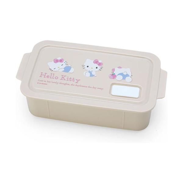 サンリオ ストック&amp;ランチボックス ハローキティ お弁当箱 (500ml 中子付き) 292541 【電子レンジ 食洗機 冷凍 対応 抗菌加工 グッズ ギフト プレゼント】★株式会社サンリオ 社製・サンリオ オリジナルの公式グッズ★...