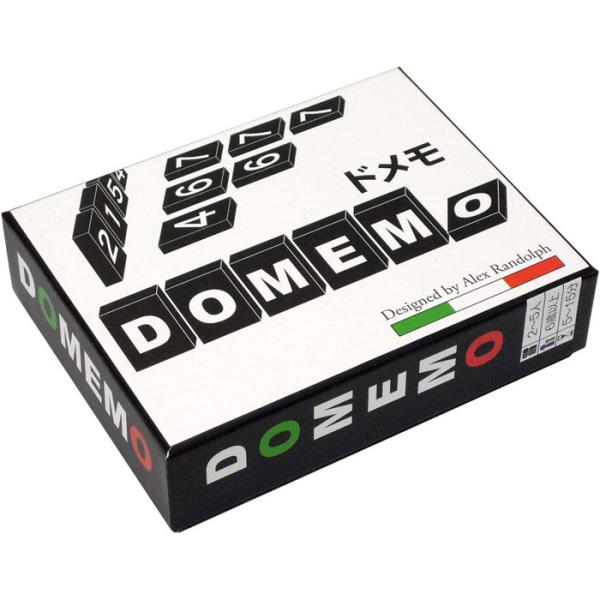 ドメモ 木製タイル 日本語版 (DOMEMO) クロノス ボードゲーム 【日本語説明書付属 日本語箱 推理 数字 誕生日 クリスマス プレゼント ギフト 玩具 おもちゃ】見えない自分の数字を当てる推理ボードゲームです。狙うはノーミスの勝ち。...