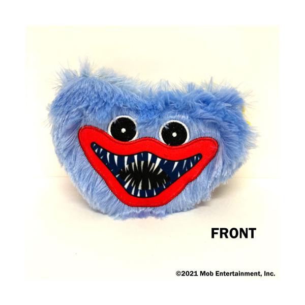 Poppy Playtime ポピープレイタイム もふもふポーチ Huggy Wuggy ハギーワギー (公式ライセンス商品) 【国内正規流通品 ぬいぐるみポーチ バッグ 顔型】話題のサバイバルホラーゲーム『Poppy Playtime』の...