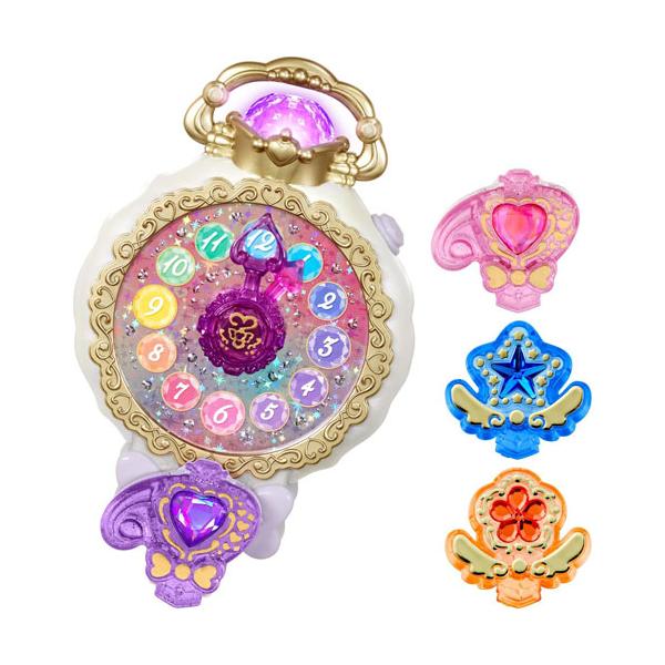 名探偵プリキュア！ くるっと変身！ジュエルキュアウォッチ スペシャルセット (マコトジュエル 4種類付属) 【名プリ グッズ 雑貨 プレゼント ギフト 玩具】『名探偵プリキュア！』より、「くるっと変身！ ジュエルキュアウォッチ スペシャルセ...