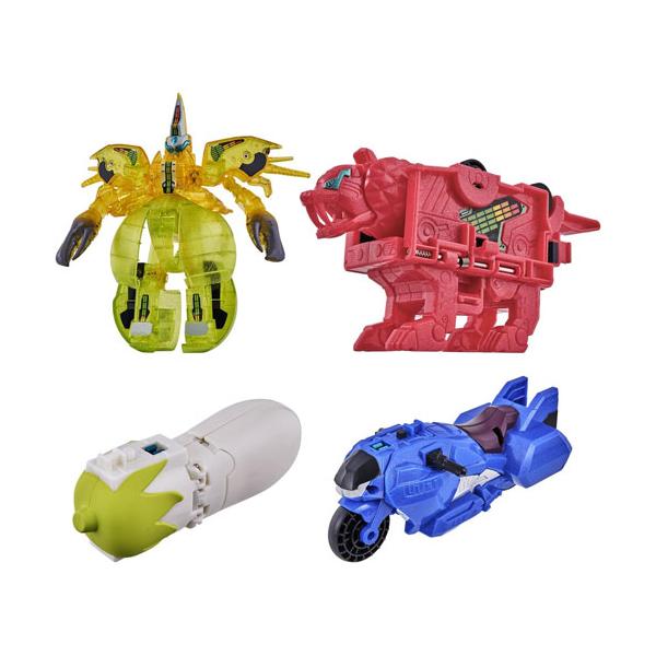 ユニトロボーン ユニトロボ アリエナイ合体よくばりセット (変形合体ロボット 4体セット) 【バイク 車 野菜 果物 パイナップル フィギュア 人形 本体 玩具】限定カラーのユニトロボ2体とユニトロユニット2つがセットになった商品です。セッ...