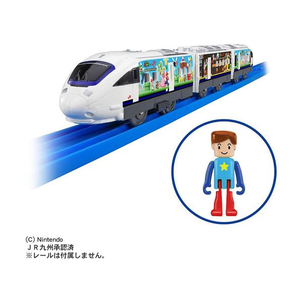 プラレール JR九州 スーパーマリオ トレイン 885系 【電車 列車 本体 鉄道玩具 グッズ 雑貨 誕生日 クリスマスプレゼントギフト 玩具】2025年11月からJR九州管内にて期間限定で運行された、885系にスーパーマリオのラッピングを...