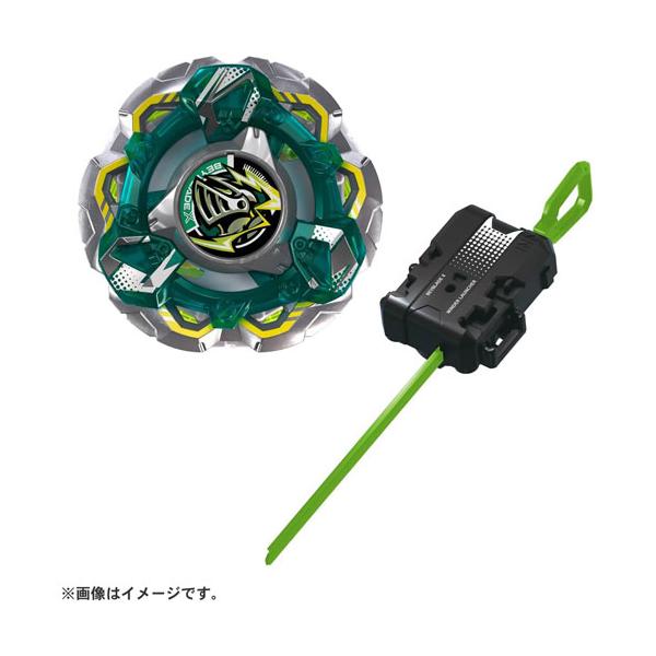 ベイブレードX BEYBLADE X CX-14 スターター ナイトフォートレスGV8-70UN 【ワインダーランチャー ベイブレードエックス こま回し 本体 コマ ベーブレード】ブレードが4パーツに分解可能になり、カスタマイズ性を拡張した...