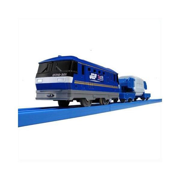 プラレール S-26 EF210 桃太郎 【貨物列車 JR貨物EF210形電気機関車 車両単品・編成車両 電車 鉄道玩具 タカラトミー】S-26 EF210 桃太郎(300形)デザインのリニューアルです。●車両は3両編成で連結切り離しができ...