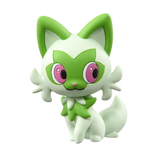 ポケットモンスター ポケモン モンコレ MS-03 ニャオハ (新パッケージ版) 【モンスターコレクション MS03 人形 フィギュア 模型 ミニチュア タカラトミー】ハイクオリティのポケモンフィギュア、モンコレシリーズに「ニャオハ」が登場...