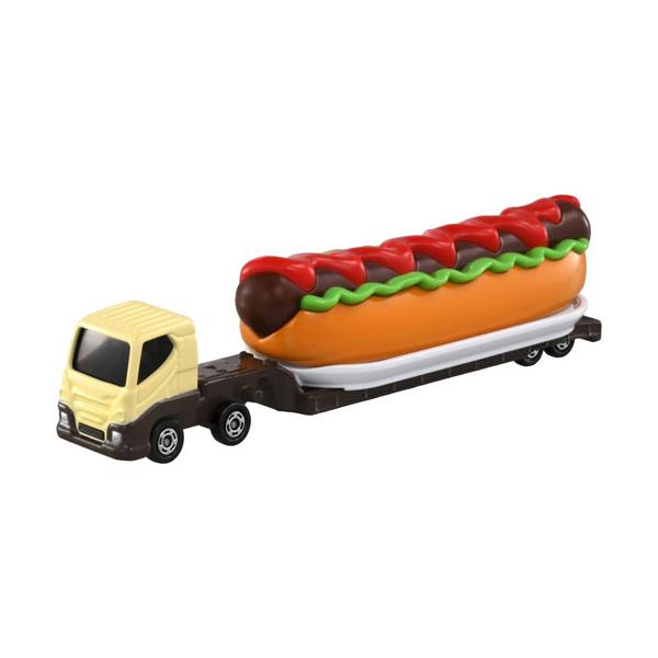 トミカ No.146 ホットドッグカー 【トラック トレーラー 運搬車 ロングトミカ トミカロングタイプ ミニカー 本体 プレゼント ギフト 玩具】「ホットドッグカー」が、トミカになって登場です。■アクション ホットドッグ積み下ろし、サスペ...