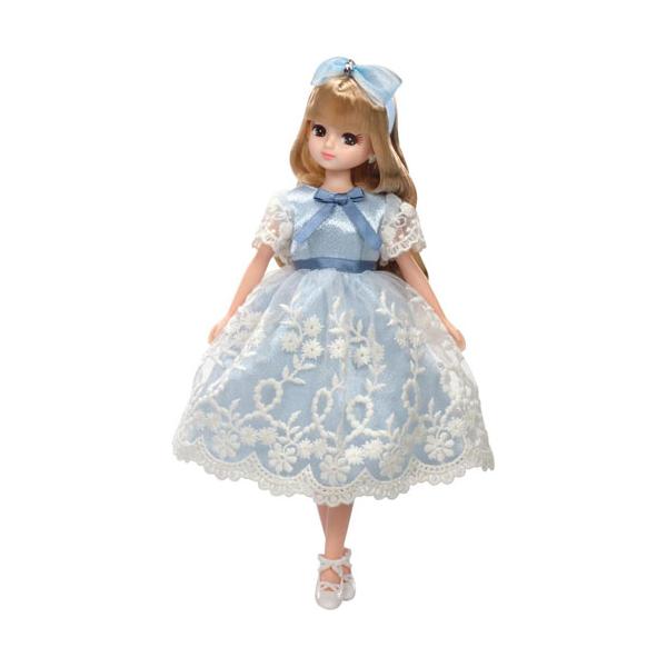 リカちゃん ドール LD-09 クラシカルブルーリボン 【リボンカチューシャ ドレス 着せ替え人形 人形本体 玩具 プレゼント タカラトミー】上品なブルーのドレスを着て大きなリボンカチューシャをしたリカちゃんです。スカートと袖がクラシカルな...