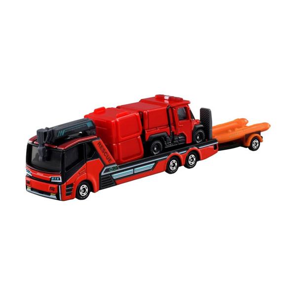 【発売日：2026年06月20日】トミカ No.132 モリタ 小型オフロード消防車 レッドレディバグ ＆ 搬送車 【トラック トレーラー 運搬車 ロングトミカ トミカロングタイプ ミニカー 本体 プレゼント】「モリタ 小型オフロード消防車...