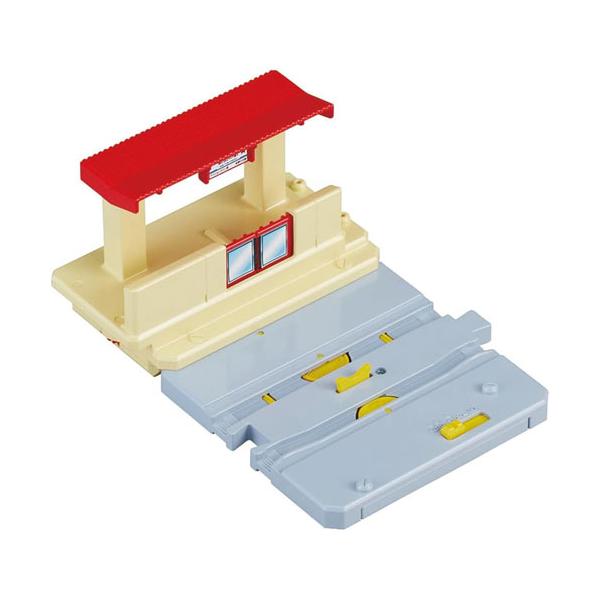 【発売日：2025年04月19日】プラレール J-29 アクションタウン ホームドア開閉駅 【線路 情景部品 電車 鉄道玩具グッズ 雑貨 誕生日 クリスマス プレゼント ギフト 玩具 おもちゃ】車両の力で情景が動き出す! アクションタウンの...