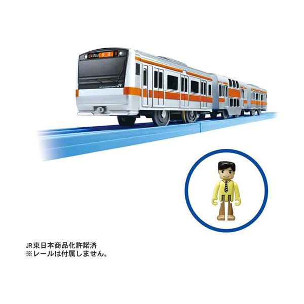 プラレール S-30 E233系中央線 (2階建てグリーン車) 【JR東日本 電車 列車 本体 鉄道玩具 誕生日 プレゼント 玩具 おもちゃ】E233系は2006年から中央線快速・青梅線・五日市線などで運行を開始した車両です。中間車は両開き...