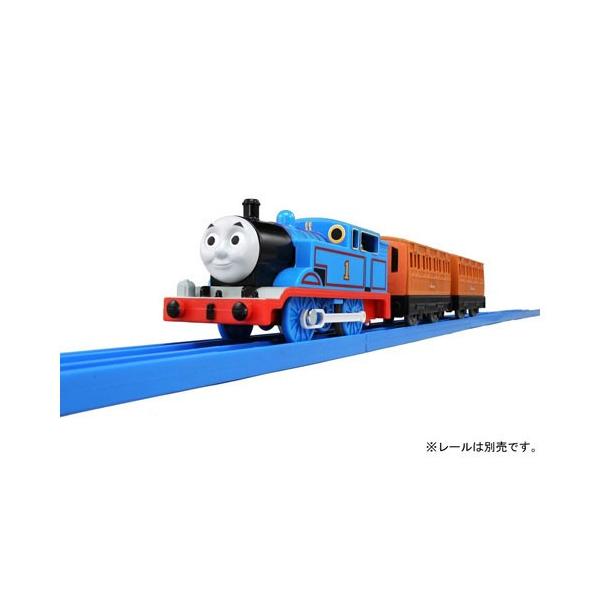 プラレール トーマス TS-01 プラレールトーマス (2018年発売版) 【きかんしゃトーマス 車両単品(編成車両) 機関車 電車本体 タカラトミー】「トーマス」がCGアニメのお顔になってリニューアル。2両目、3両目「アニー」「クララベル...