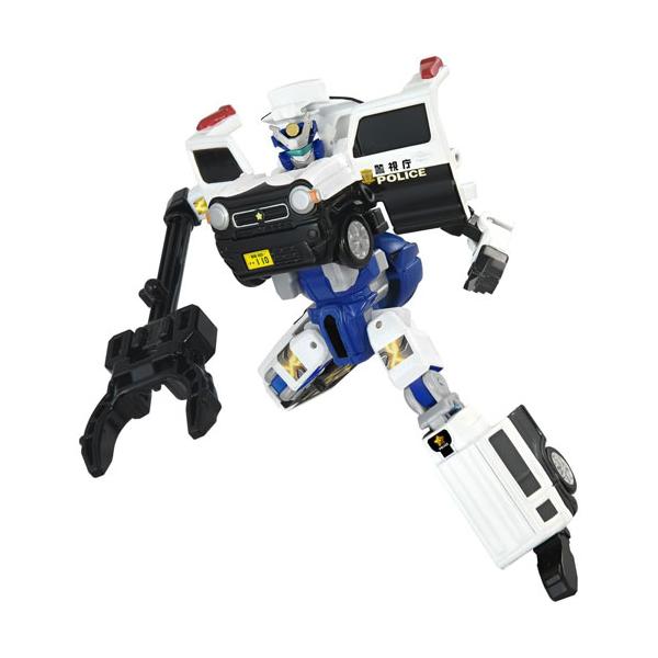 【発売日：2026年06月20日】トミカ ジョブレイバー TJB10 ポリスブレイバー スズキ ハスラー ミニパトロールカー 【パトカー 警察 ミニカー 変形合体ロボット フィギュア 人形】「特装合体ロボ ジョブレイバー」から新しい警察のジ...