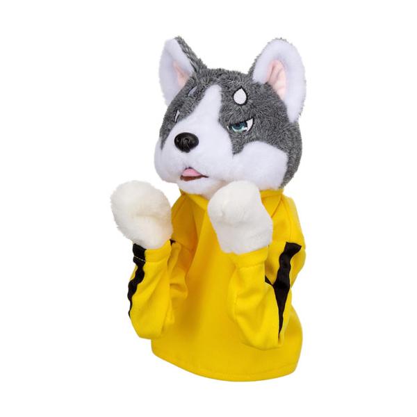 カンフーパペット ハスキー (手はめパペット人形ぬいぐるみ) 【動物 シベリアンハスキー いぬ イヌ 犬 あやつり人形 おもちゃ 誕生日プレゼント クリスマス 】【2023年日本おもちゃ大賞アクション・トイ部門優秀賞受賞商品】めざせ！最強拳...