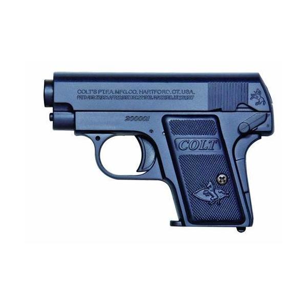 クラウンモデル ポケットハンドガン コルト25オート 【No.08 COLT 25AUTO エアーコッキングガン エアガン エアーガン エアコッキング 10才以上用】クラウンモデルから10歳以上用のエアコッキングハンドガンが登場!ホップアッ...