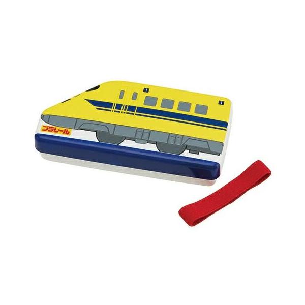 プラレール 新幹線ドクターイエロー ダイカットランチボックス [中子付き・ベルト付き] お弁当箱 LBD2 【電子レンジ対応 電車型 キャラクター弁当箱 遠足】キッチン用品で国内大手のスケーター株式会社の商品です!プラレール 新幹線をモチー...
