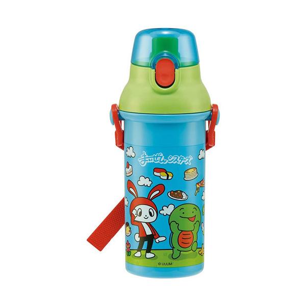 まいぜんシスターズ 抗菌 食洗機対応 直飲みワンタッチボトル 水筒 480ml PSB5SANAG 【子供用水筒 銀イオン Ag+ プラスチック製 軽量 ダイレクトボトル】キッチン用品で国内大手のスケーター株式会社の商品です!食器洗い乾燥機...