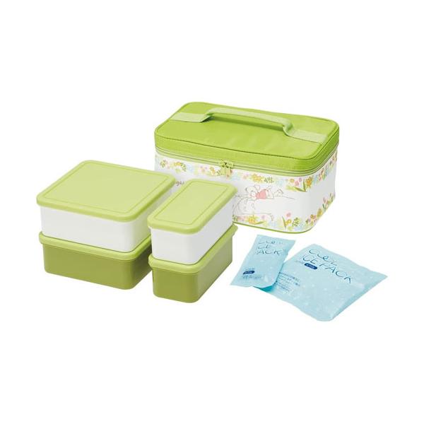 となりのトトロ (メイといっしょ) お弁当箱 保冷ランチバッグ付きランチボックス KCPC4 【ジブリ 行楽ランチセット ケース付き 保温弁当箱 グッズ 雑貨】キッチン用品で国内大手のスケーター株式会社の商品です!ピクニックやお花見、運動会...