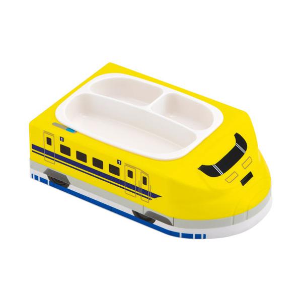 プラレール (新幹線ドクターイエロー) 抗菌ダイカットランチプレート 食器 お皿 LUPD3AG 【電車型 お子様 仕切り 2WAY くるま キッズ 子ども 子供 こども】キッチン用品で国内大手のスケーター株式会社の商品です!乗り物の形がと...
